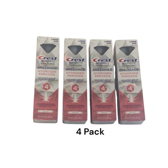 Crest | Other | Crest 3d White Brilliance Hydrogen Peroxide Toothpaste ...